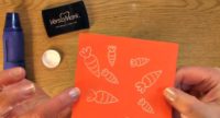 How to Heat Emboss with a Heat Gun - Clear Stamps and Crafting Products